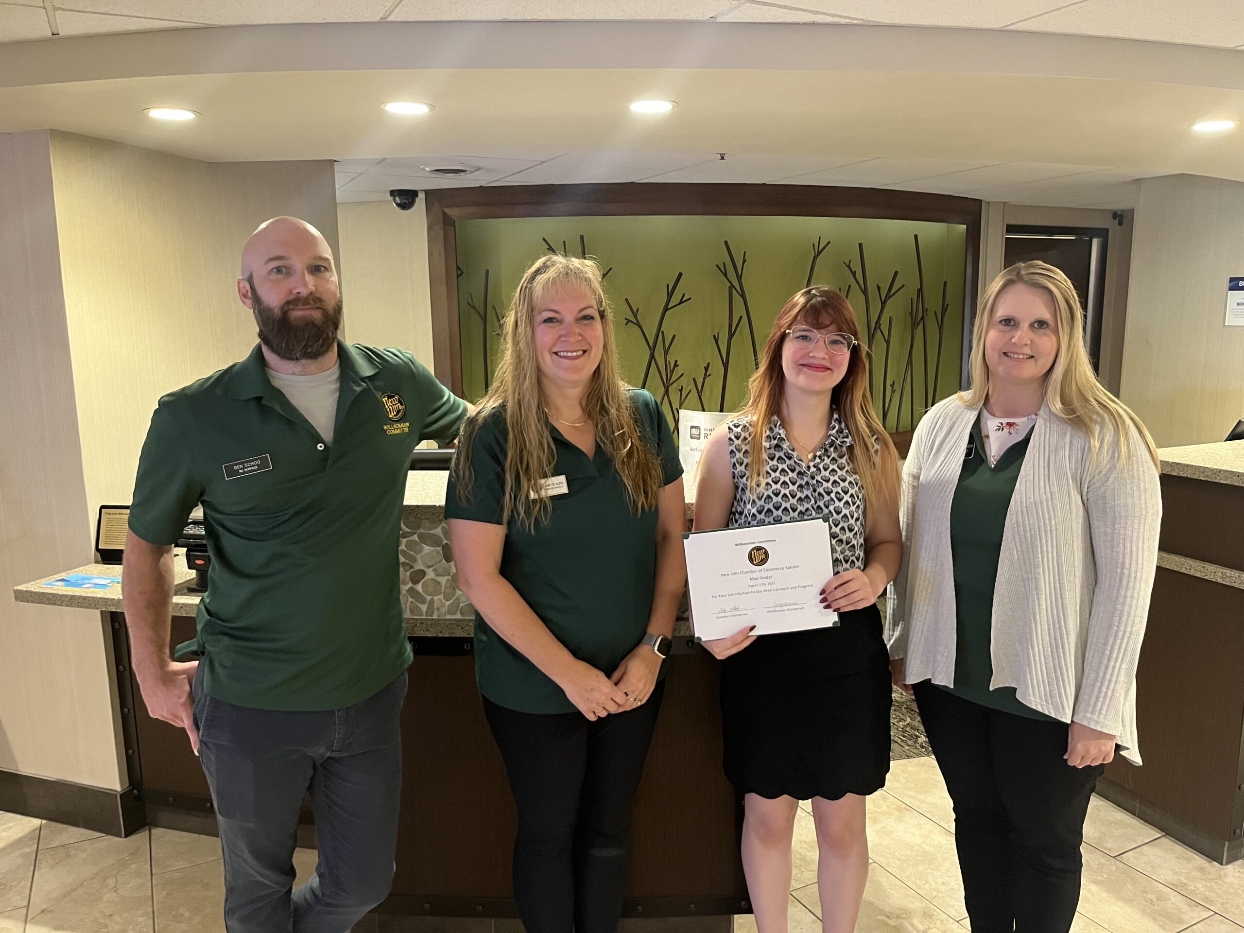 Wilkommen Committee welcomes Geidel | News, Sports, Jobs - The Journal